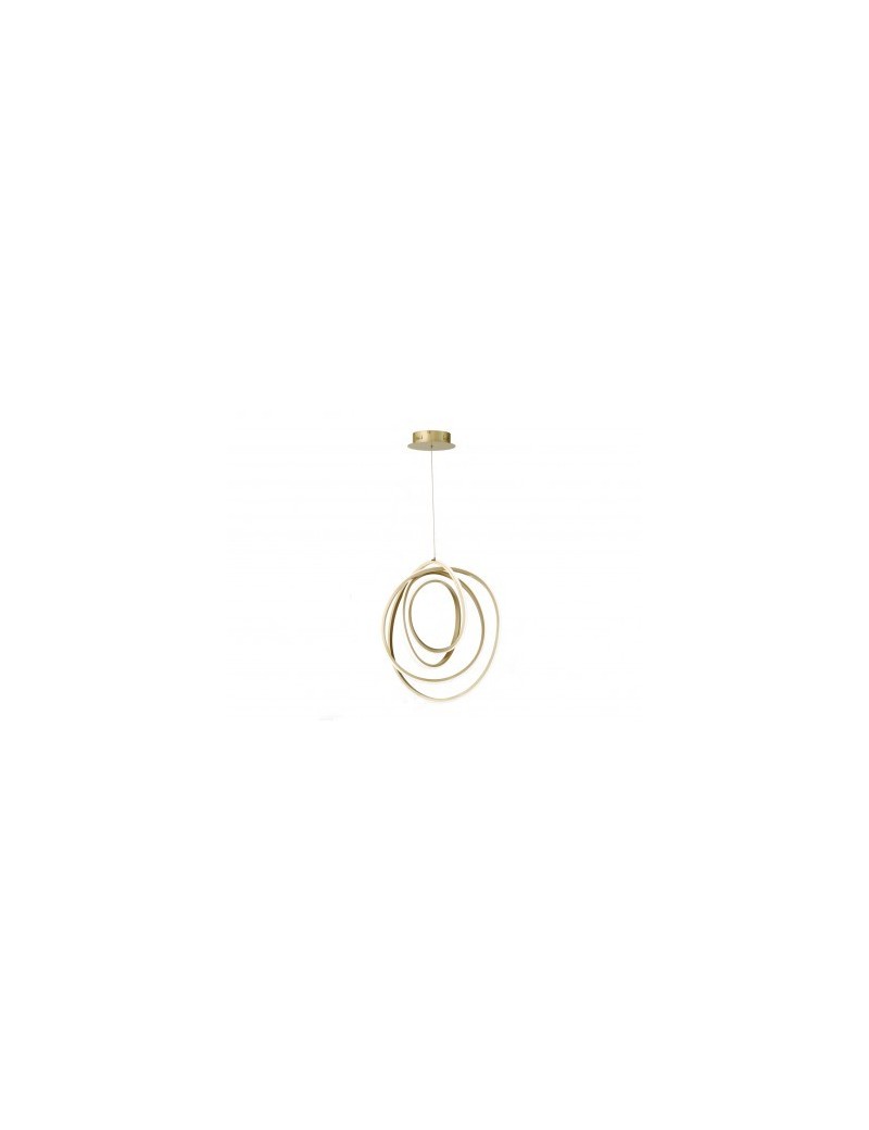 OndaLuce Golden sospensione led 50w moderna oro dimmerabile OndaLuce Golden sospensione led 50w moderna oro dimmerabile